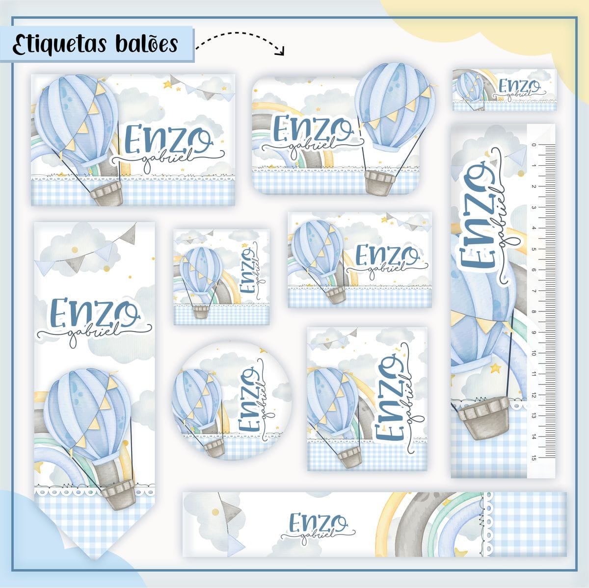 Etiquetas Escolares La Casa de Papel - Arquivo Digital - Midas Design